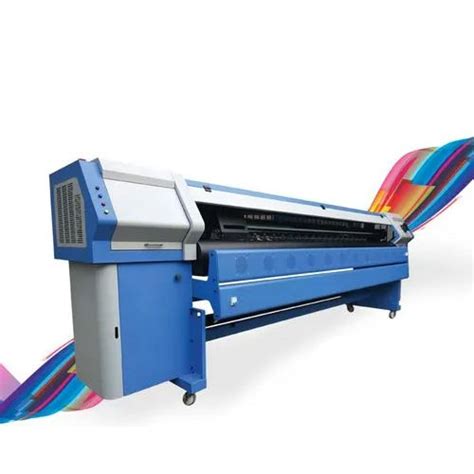 Lotus Fl 3208 Using Km 512i Digital Large Flex Printing Machine At