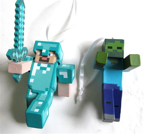 Minecraft Diamond Armor Steve With Diamond Sword