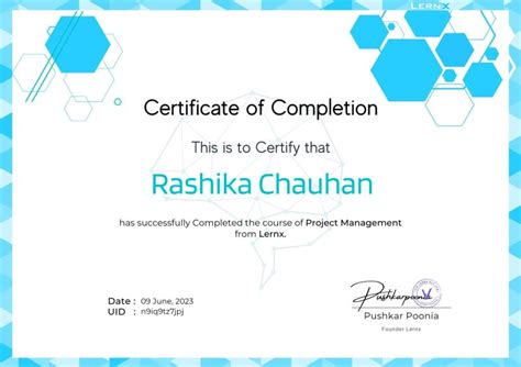 rashika chauhan on linkedin i am happy to share that i have completed