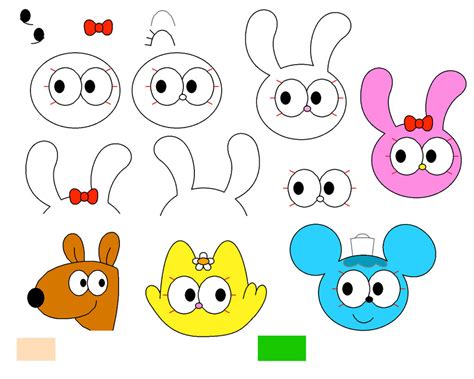 Doodle Toons Head Bases By Pingguolover On Deviantart