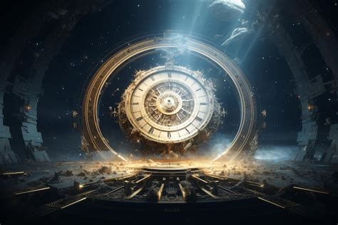 Premium Ai Image Celestial Clockwork Orchestrating A Mesmerizing Ba