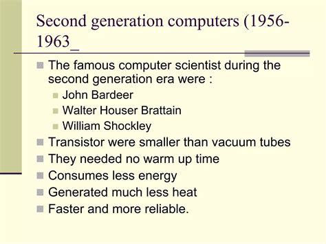 Evolution Of The Computers Ict PPT Technology Computing