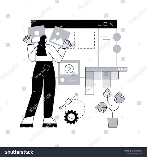 Front End Development Abstract Concept Vector Stock Vector Royalty Free Shutterstock