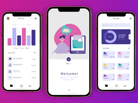 File Manager UI Design By Shanli Akbari On Dribbble