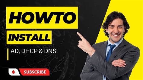 Install Ad Dns And Dhcp On Windows Server 2022 In 10 Minutes Youtube