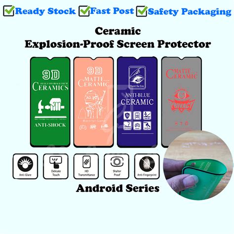 Ceramic Tecno [pova Neo 2 3 4 5 6 Neo 6 Pro Camon 17 18 19 20 30 Spark 20 5 7t 8c 8p 10c 20c