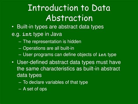 Ppt Abstract Data Types And Object Oriented Paradigm Powerpoint