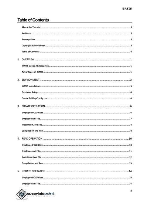 Ibatis Tutorial PDF