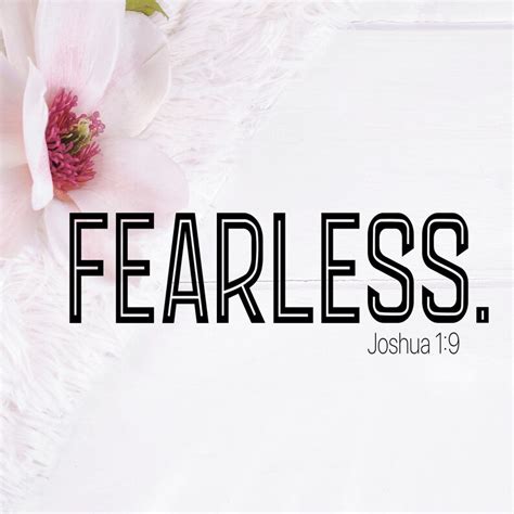 Bible Verse Cut File Fearless Svg Bible Verse Svg For Cricut Joshua