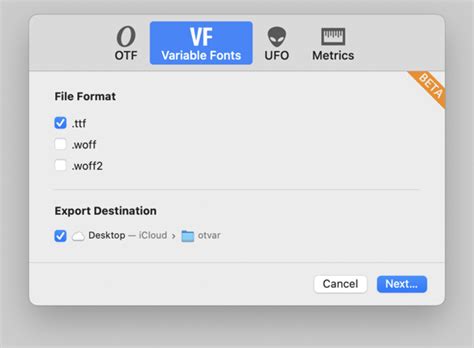 Creating A Variable Font Glyphs