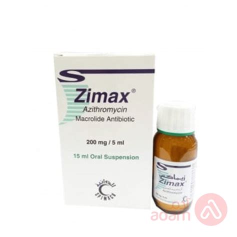 Zimax 200Mg Suspension 15Ml Adam Pharmacies