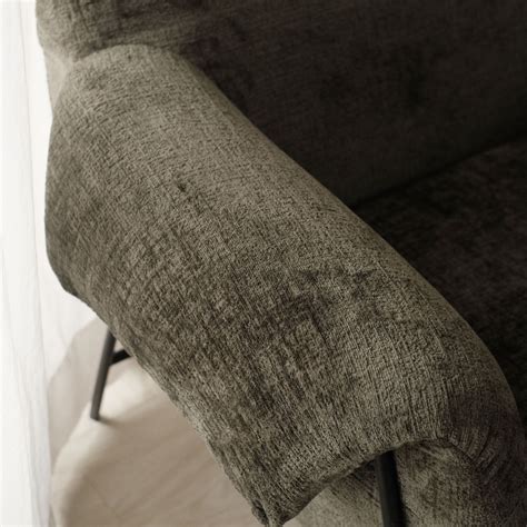 Ivan Pine Green Lounge Chair