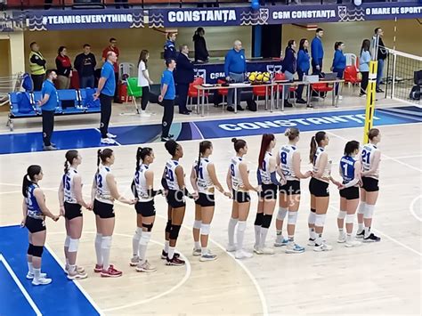 UPDATE Volei CSM Constanța a condus la seturi campioana României