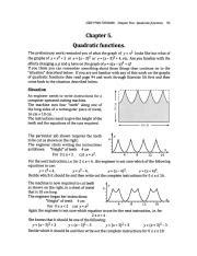 Understanding Quadratic Functions Graphs And Equations Course Hero