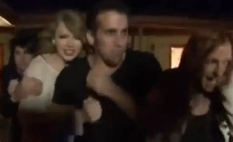 Taylor Swift Chased By Man With Chainsaw [video]