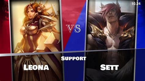 Patch 10 24 Leona Support EUW Master Vs Sett YouTube