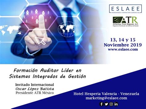 Formación Auditor Líder En Sistemas Integrados De Gestión