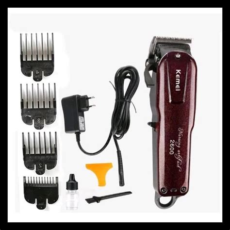 Jual KEMEI KM 2600 PROFESSIONAL RECHARGEABLE ELECTRIC HAIR CLIPPER