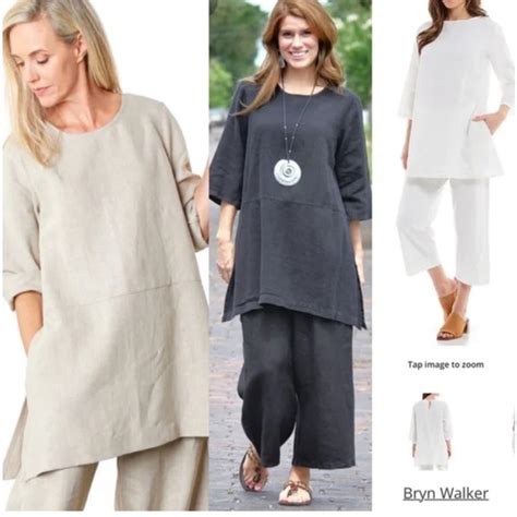 Bryn Walker Tops Bryn Walker Natural Linen Ivory Off White