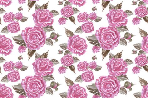 꽃 패턴 꽃 장미 손으로 그린 원활한는 흰색 절연 합니다 수채화 그림 클로즈업 부드럽게 유행 색깔 장미 고요한 디자인 인쇄에 대 한 해당 우아함 식물 0명에 대한 스톡 벡터