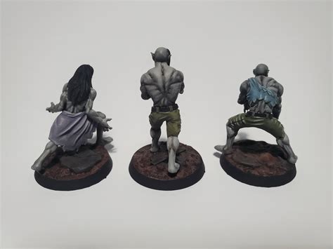 3d Printable Vampire Spawn Bundle [pre Supported] By Tytantroll Miniatures