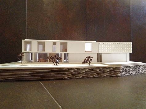 makieta domu jednorodzinnego indywidulanego w Tarnowskich Górach model tuba architekci