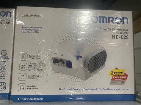 Nebulizer Omron With Neb Kit Set Health And Nutrition Medical Supplies
