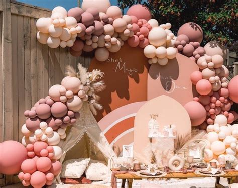 Double Stuffed Nude Balloon Arch Garland Kit Wedding Pink Etsy