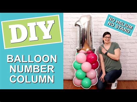 How To Make Balloon Columns Base