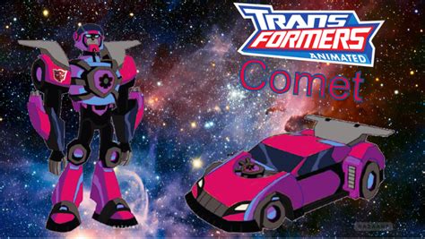 Transformers Animated Oc Comet By Flamewarrior111 On Deviantart