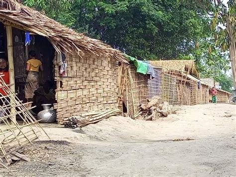 သက်ဆိုင်ရာမှ ထောက်ပံ့ခြင်းမရှိ၍ ကျောက်တော်မြို့နယ်မှ စစ်ဘေးရှောင် ၁၉၀ က