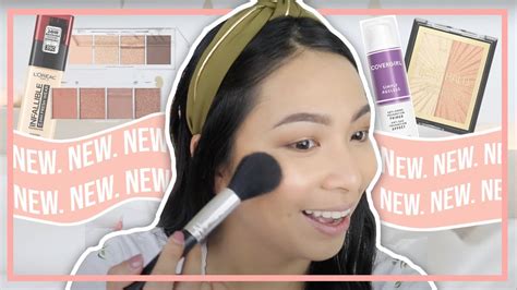 Drugstore Makeup Try On Haul 2020 Youtube