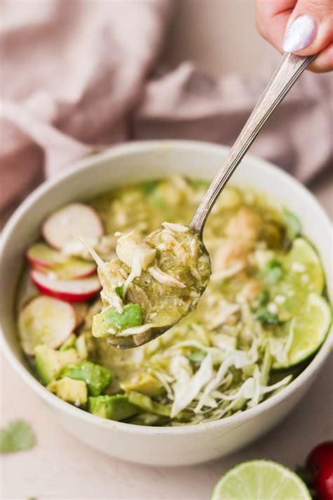 Easy Pozole Verde Recipe With Tender Pork And Roasted Salsa