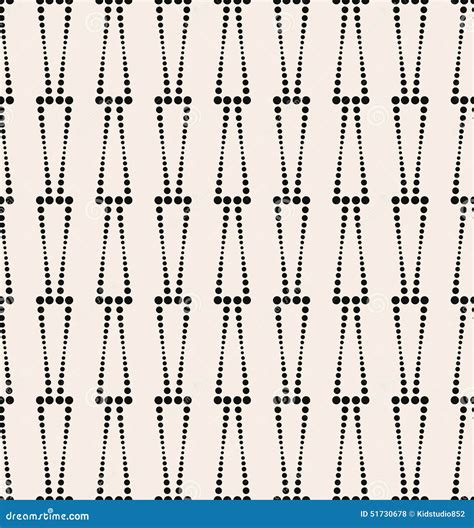 Seamless Dots Geometric Pattern Stock Vector Illustration Of Circle