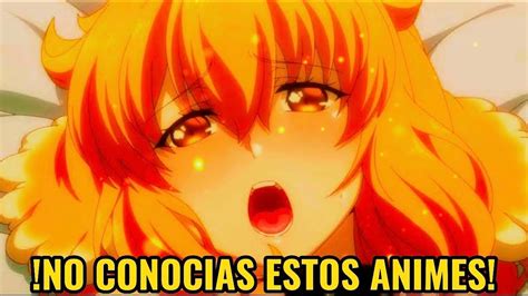 🔶5 Mejores Animes Ecchi Harem Sin Censura Que Necesitas Ver Solo En