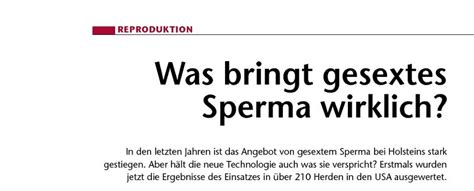 Was Bringt Gesextes Sperma Wirklich Elite Magazin