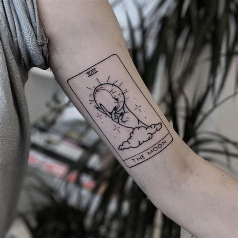 Simple Tarot Card Tattoo Printable Calendars AT A GLANCE