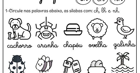 Atividade Pronta Ortografia Ch Lh Nh A Arte De Ensinar E Aprender