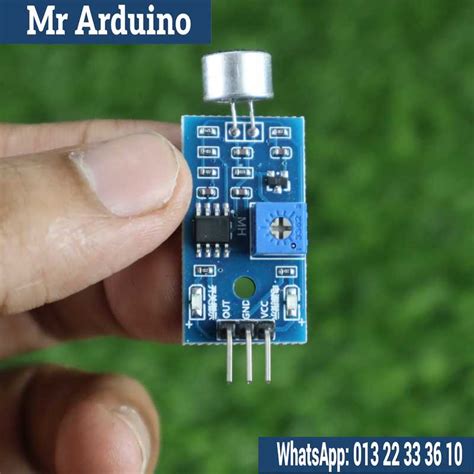 Microphone Sensor Blue