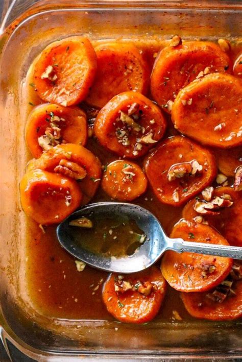 Candied Sweet Potatoes Must Love Garlic