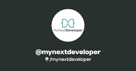 Mynextdeveloper Instagram Linktree