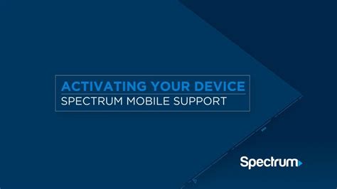 How To Activate Spectrum Mobile
