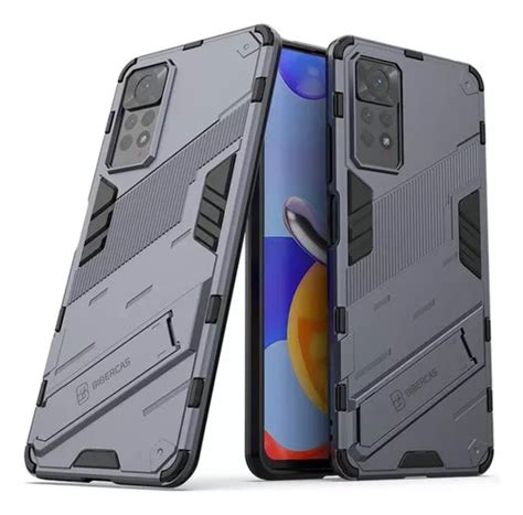 Funda Para Redmi Note 12 Pro 4g Pengke Case Cristal 9d Color Gris