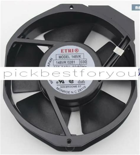 FÜR ETRI 148VK0281030 208 240V Metallrahmenlüfter 172 150 38 ersetzen