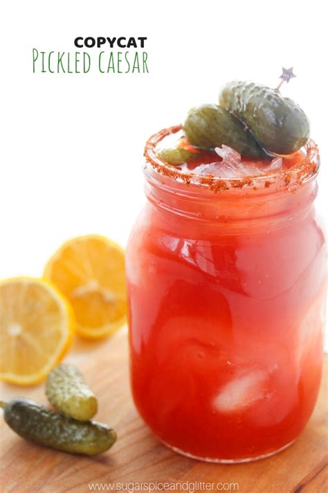 Pickled Caesar Cocktail ⋆ Sugar Spice And Glitter