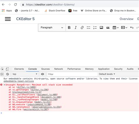 Getting Error Maximum Call Stack Size Exceeded When Have Very Long