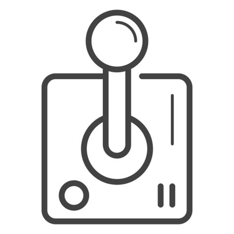 Arcade Stick Stroke Icon Png And Svg Design For T Shirts