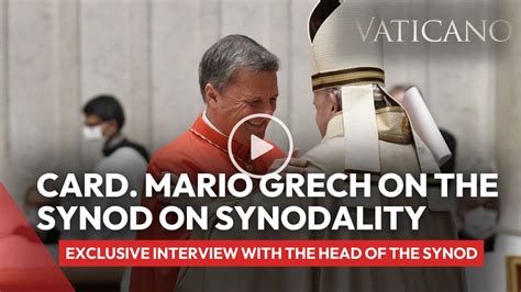 Exclusive Interview With Cardinal Mario Grech On The Synod On Synodality
