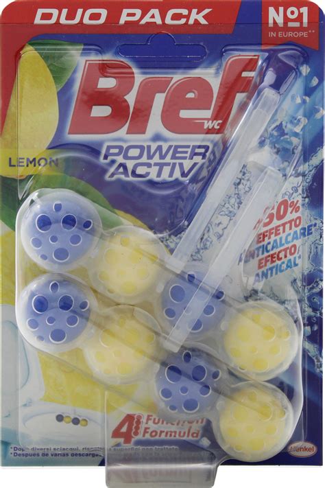 Bref WC Tabs WC Power Activ Duo Limone 100 G Dm Italia