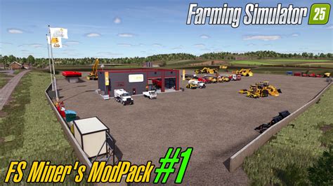 FS Miner S Mod Pack 1 December 2024 FS25 Net